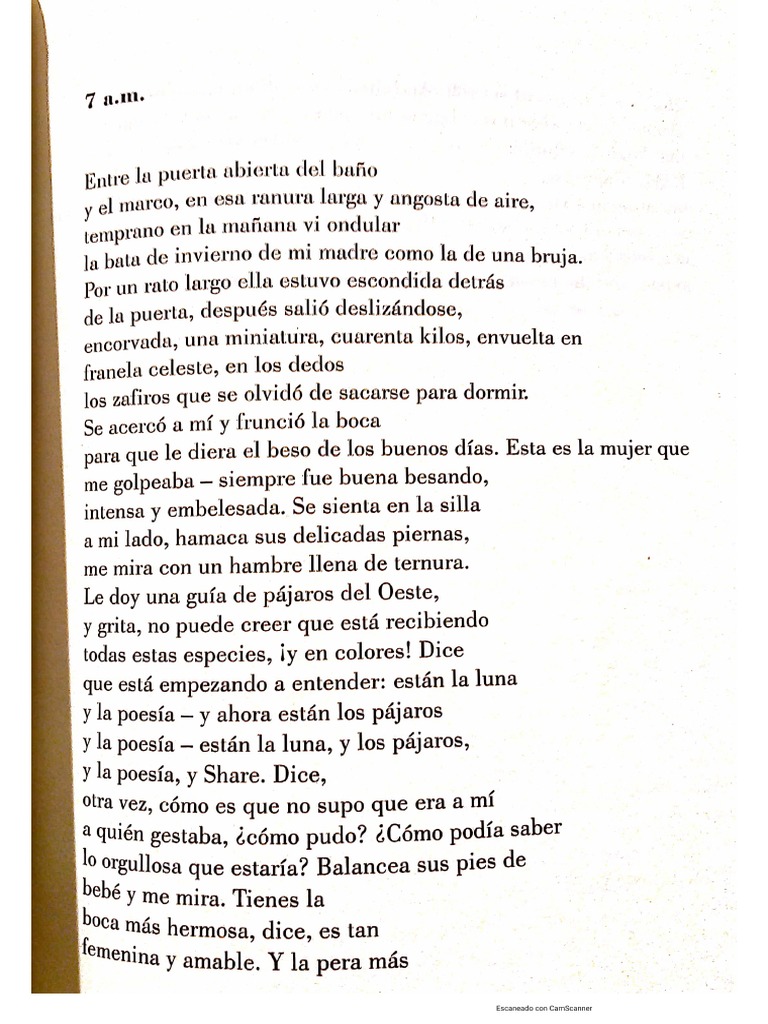 09 - Sharon Olds (Poemas) | PDF