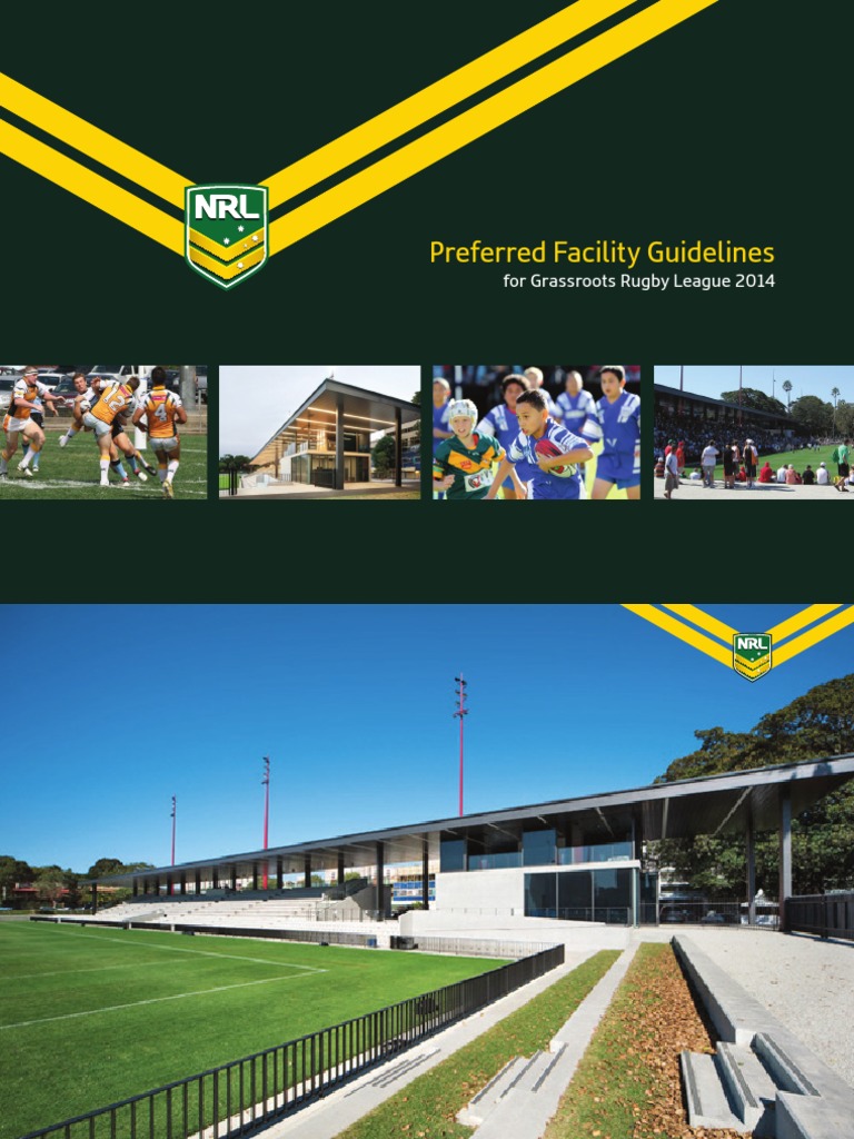 NRL Preferred Facility Guidelines | PDF | Lighting | Toilet