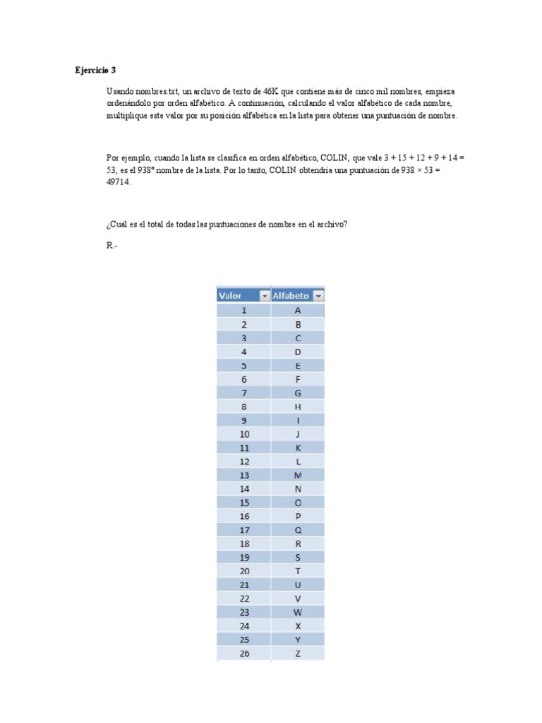 Ejercicio Lógica Java | PDF Ejercicio Lógica Java | PDF