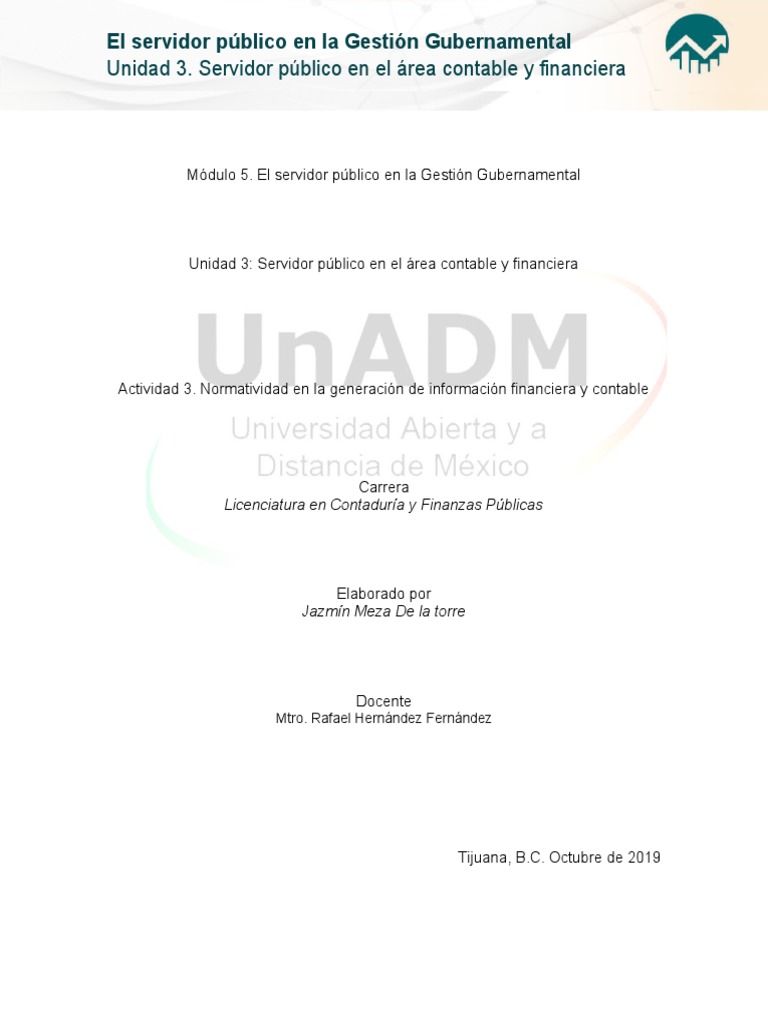 M5 U3 A3 JAMD Analisis | PDF | Contabilidad | Estado financiero