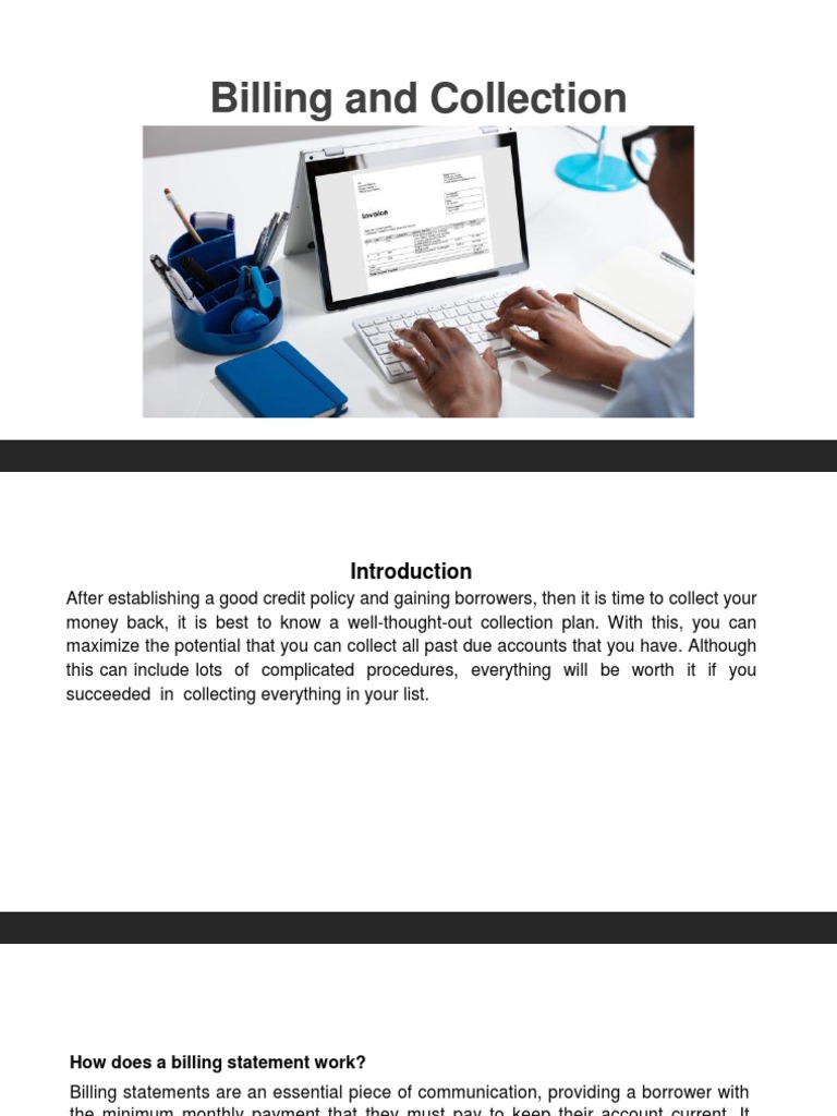 Billing and Collection | PDF | Credit Card | Debt