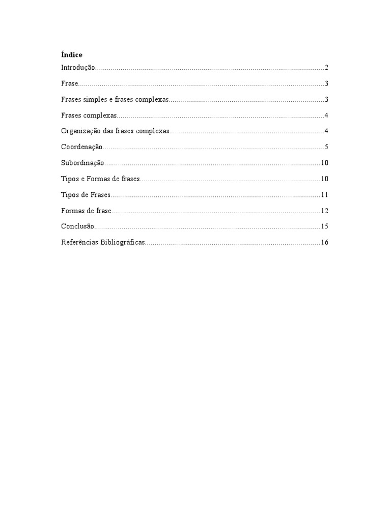 Tipos e Formas de Frases | PDF | Comunicação humana | Linguística