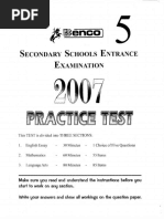 T&T SEA 2021 Mathematics Specimen Paper | PDF | Triangle | Mathematics