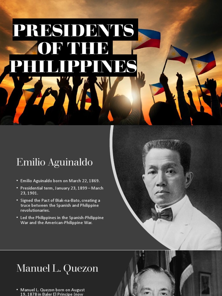 Presidents Of The Philippines Download Free Pdf Philippines
