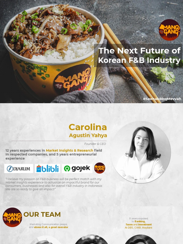 MangGang: Affordable Korean BBQ Revolution | PDF | Korean Cuisine ...