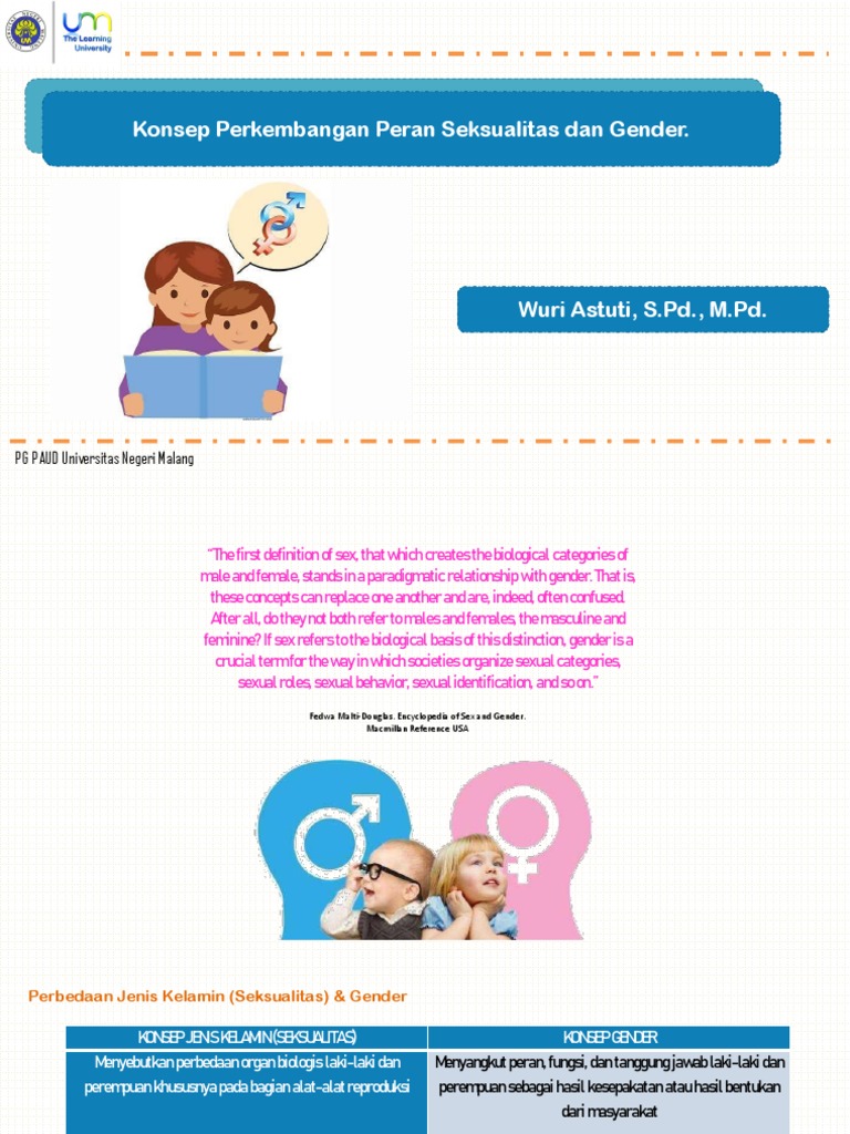 Konsep Seksualitas & Gender | PDF