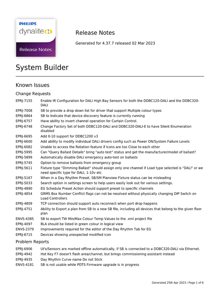 System Builder 4.37.7 Full Release Notes | PDF | Icon (Computing ...