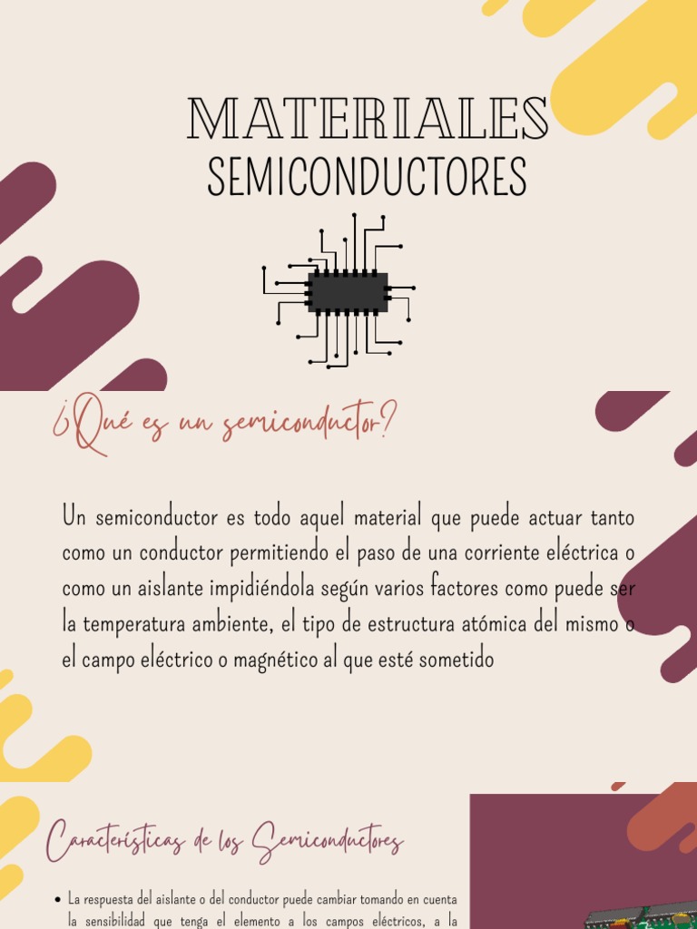 Materiales Semiconductores | PDF