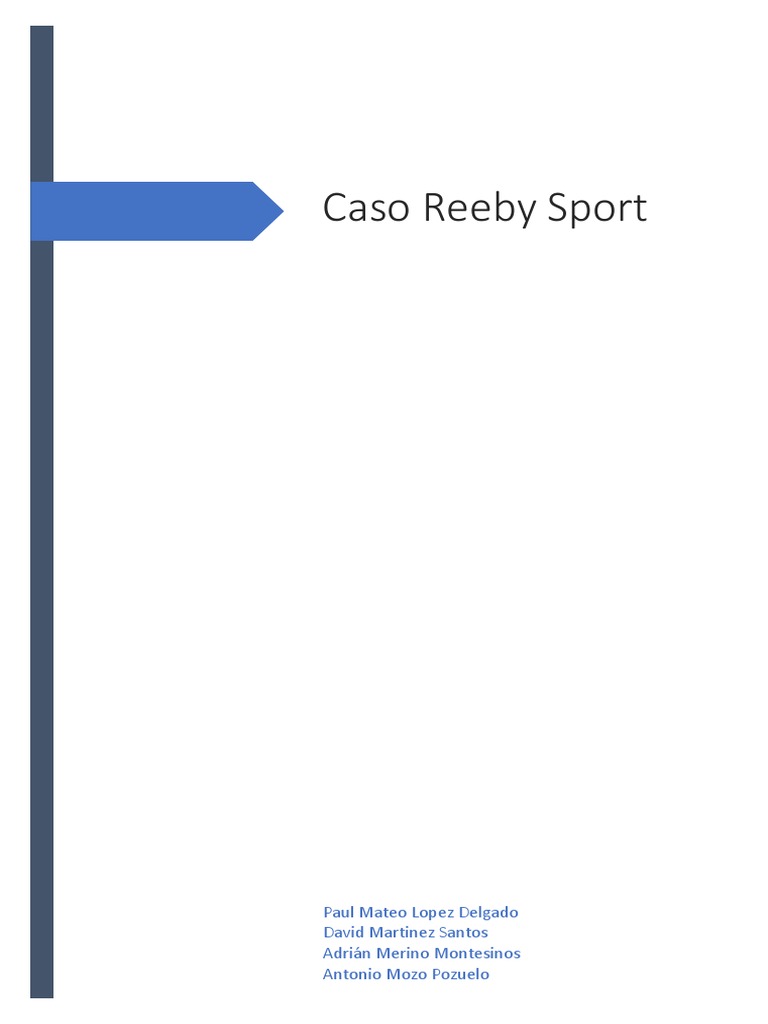 Caso Reeby Sport | PDF