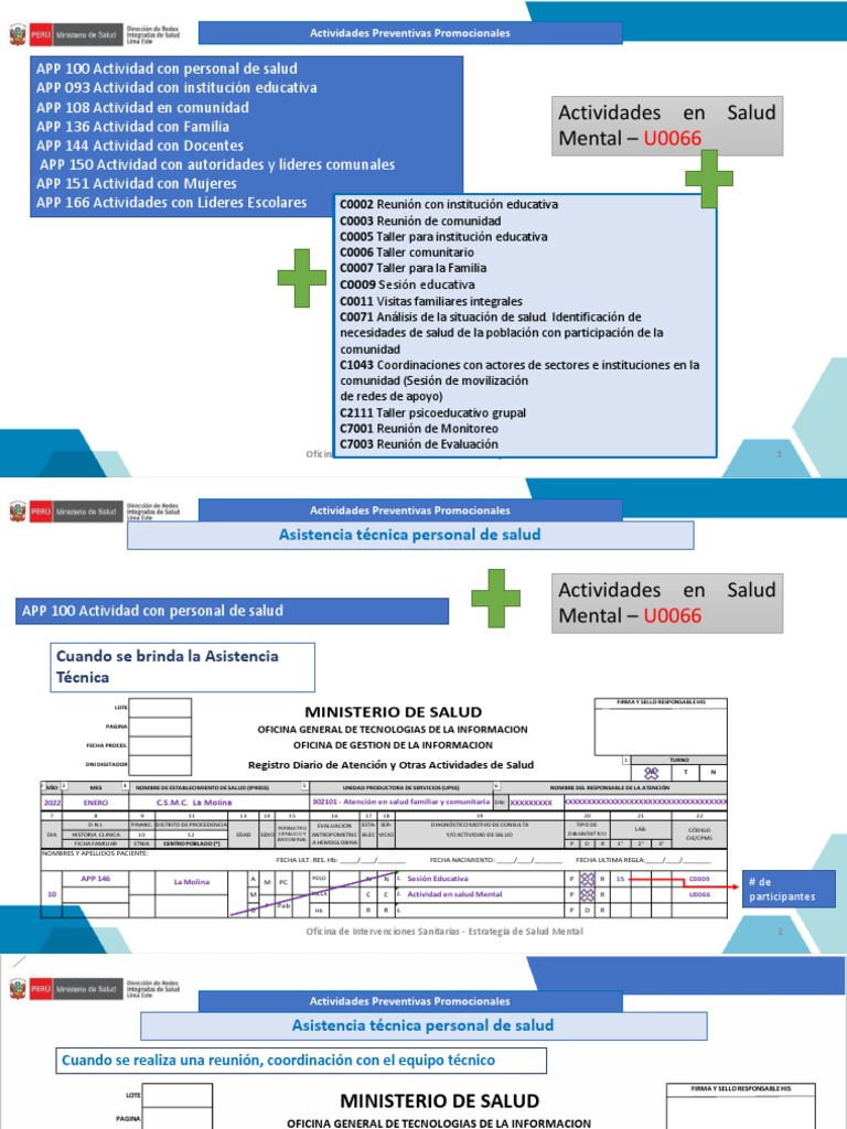 Codificación His Minsa App | PDF | Historial médico | Cuidado de la salud