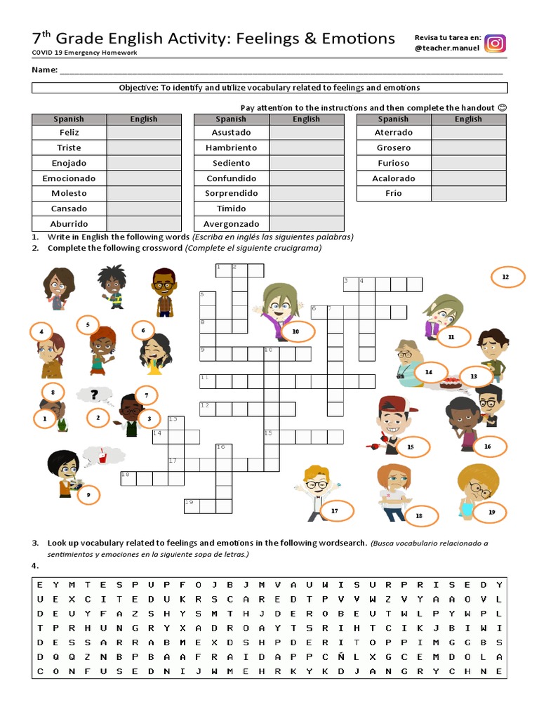 Feelings and Emotions Worksheet Templates Layouts - 126181 | PDF