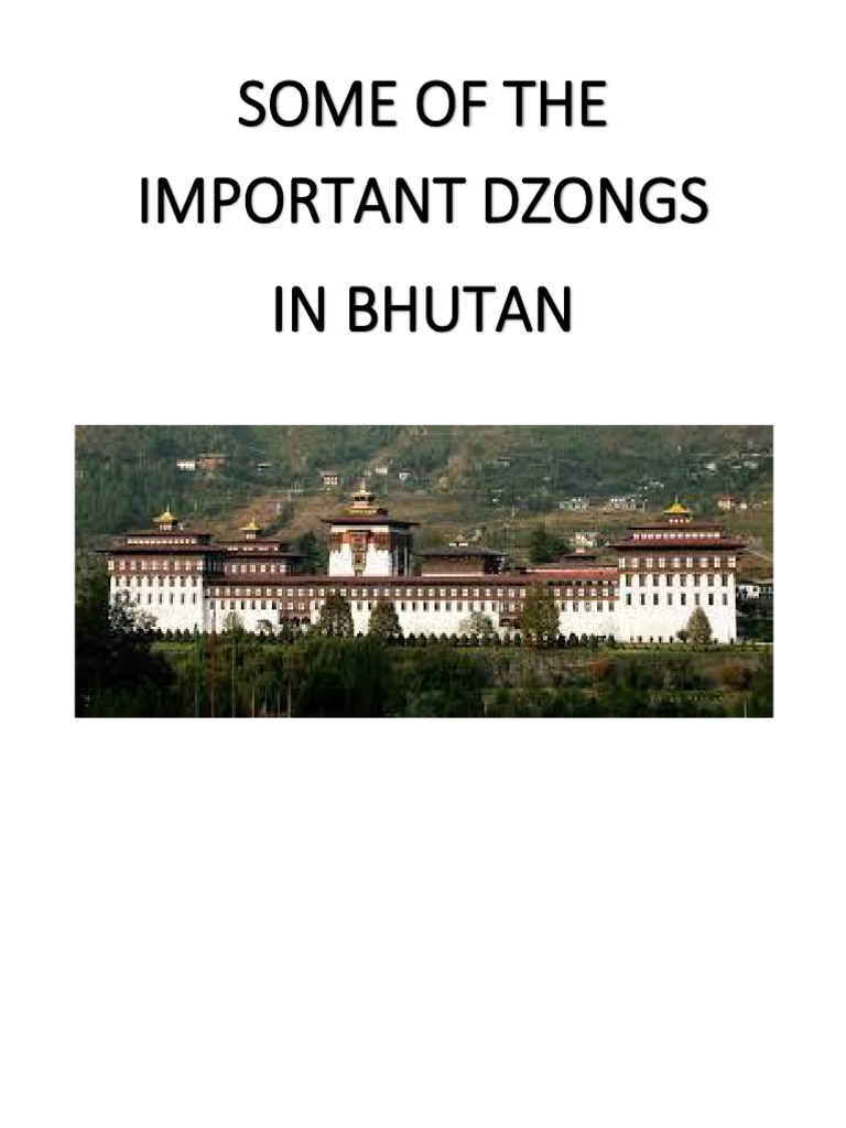 DZONGS | PDF | Bhutan