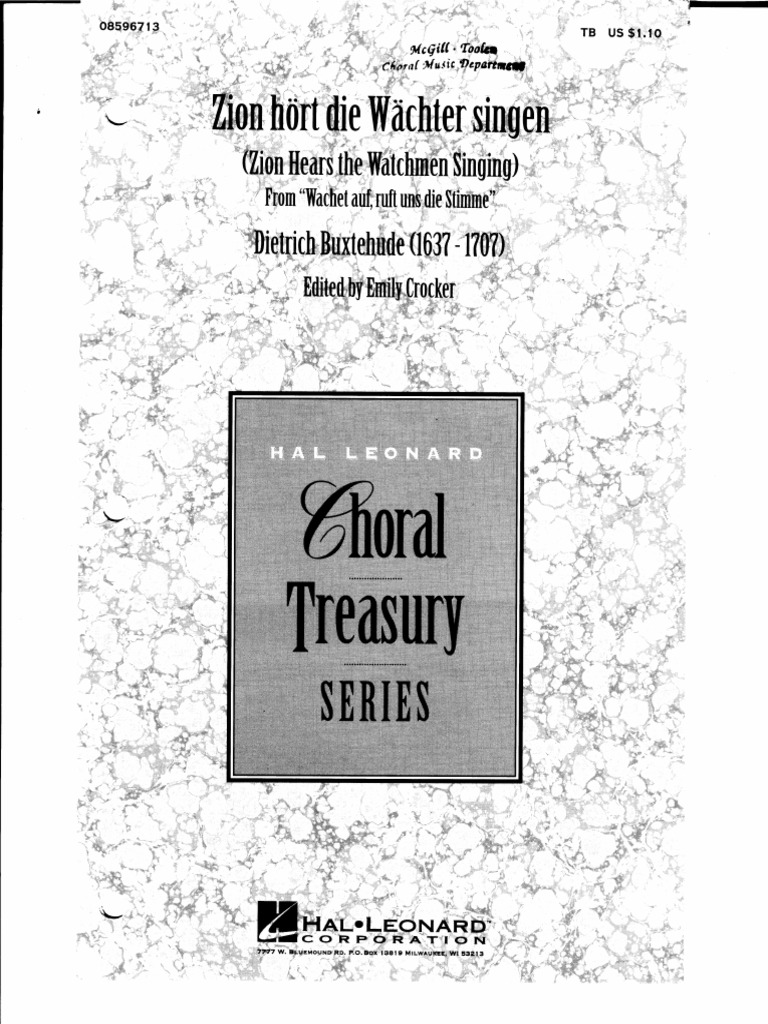 Zion Hears The Watchmen Singing | PDF