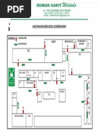 Contoh Denah Jalur Evakuasi | PDF