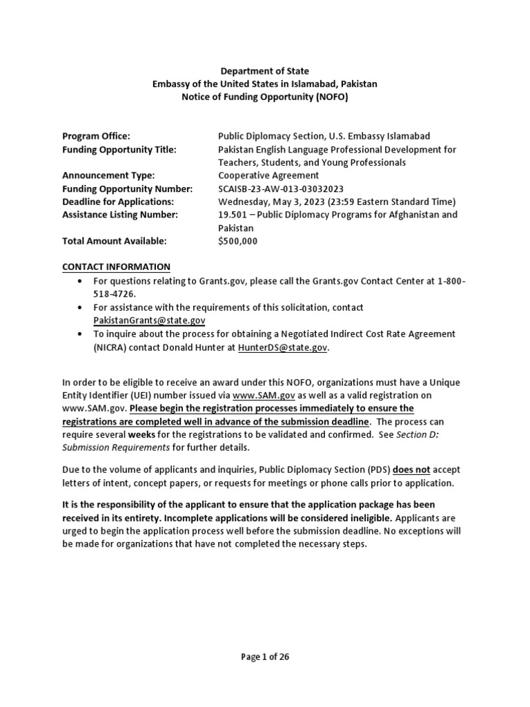 Biden Admin Offering $500K Grant To Help Teach English To Pakistani Kids, With Emphasis On Trans ...