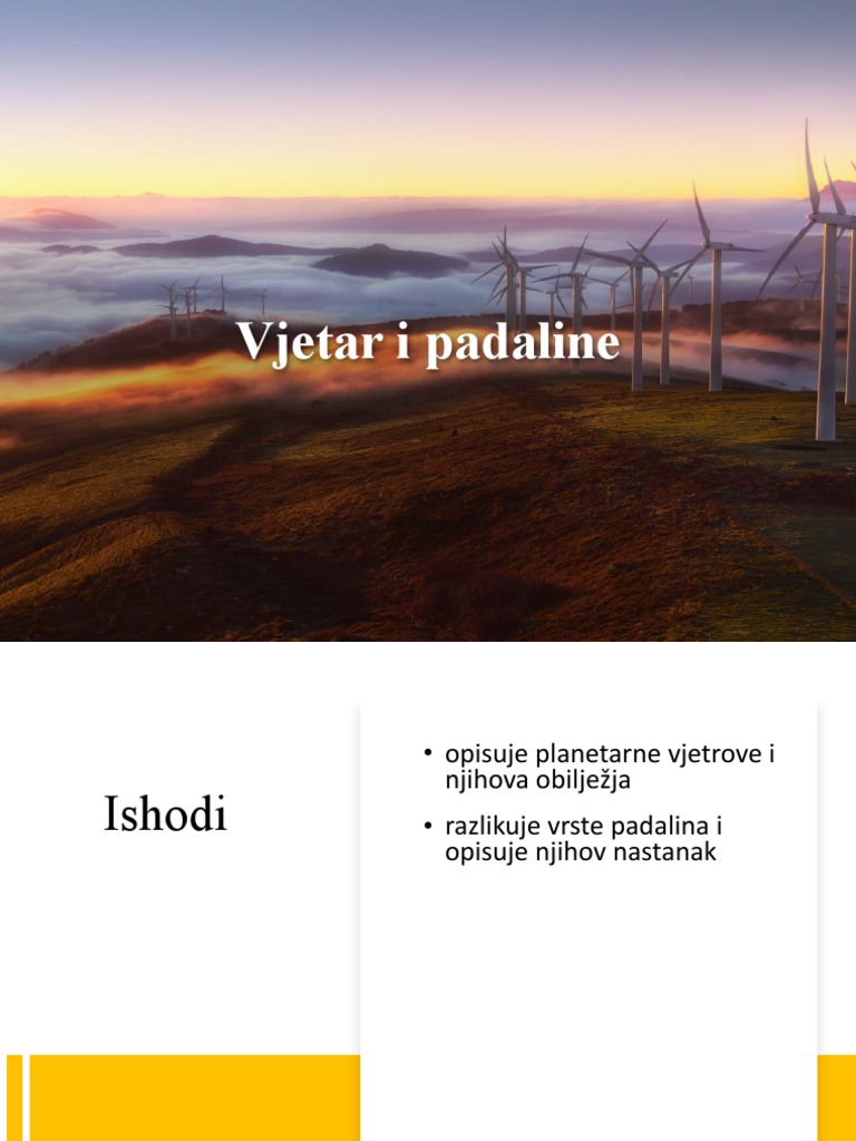Vjetar I Padaline | PDF