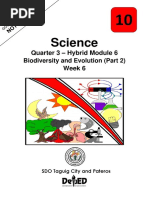 Semi-Detailed Lesson Plan in Science 10 | PDF | Biological Evolution ...