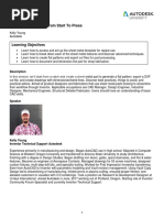 Course Modules: Autodesk Inventor Sheet Metal Design | PDF