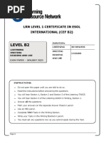 LRN B2 Practice Tests Guide | PDF