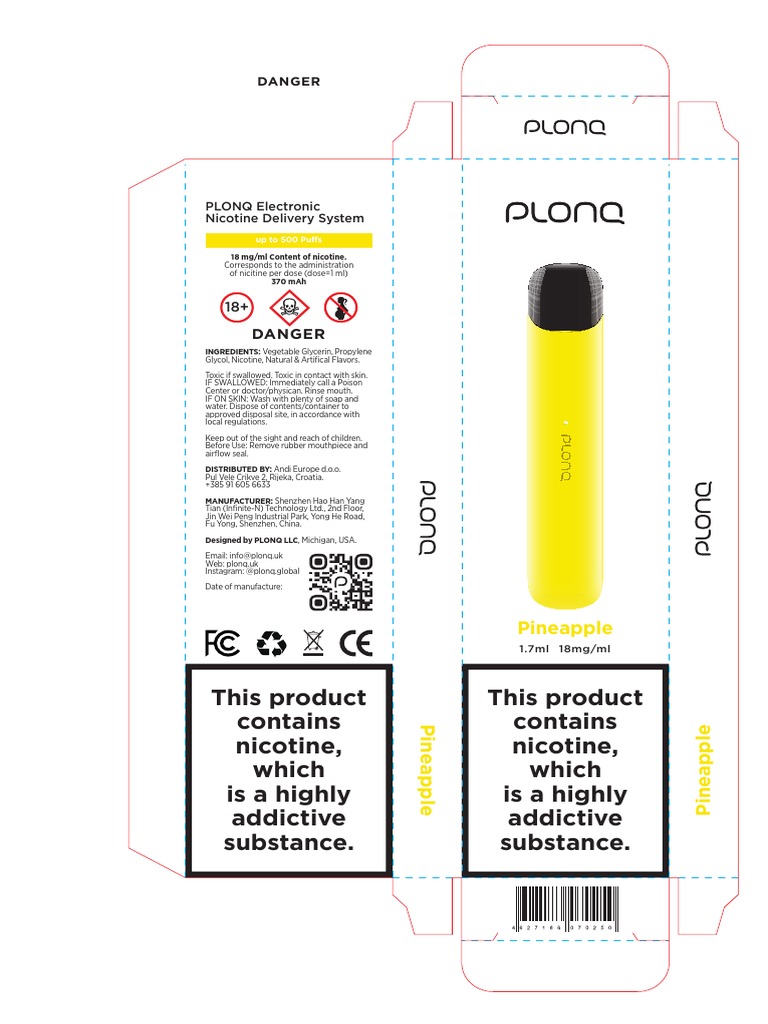 This Product Contains Nicotine, Which Is A Highly Addictive Substance ...