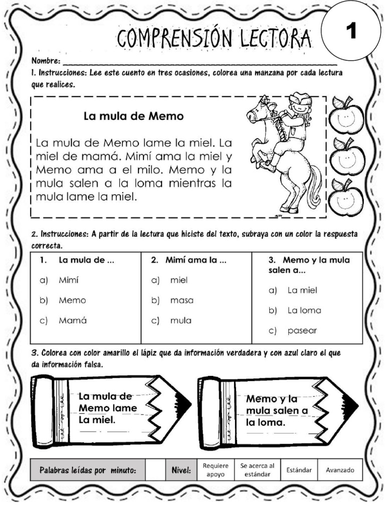 Comprension Lectora | PDF | Hogar, jardinería y bricolaje