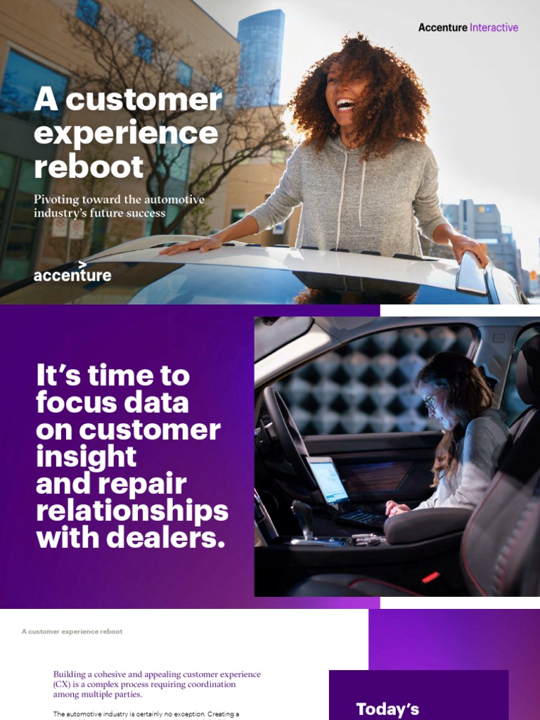 A Customer Experience Reboot: Pivoting Toward The Automotive Industry's ...