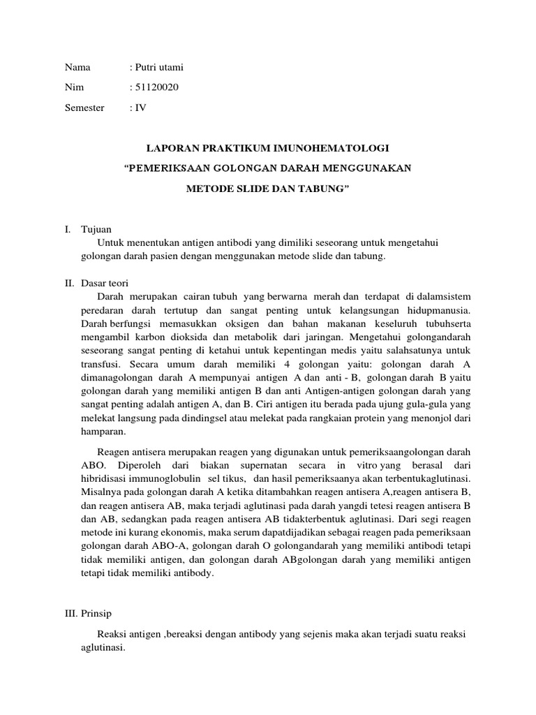 laporan imunohematologi_pemeriksaan goldar slide dan tabung (putri ...