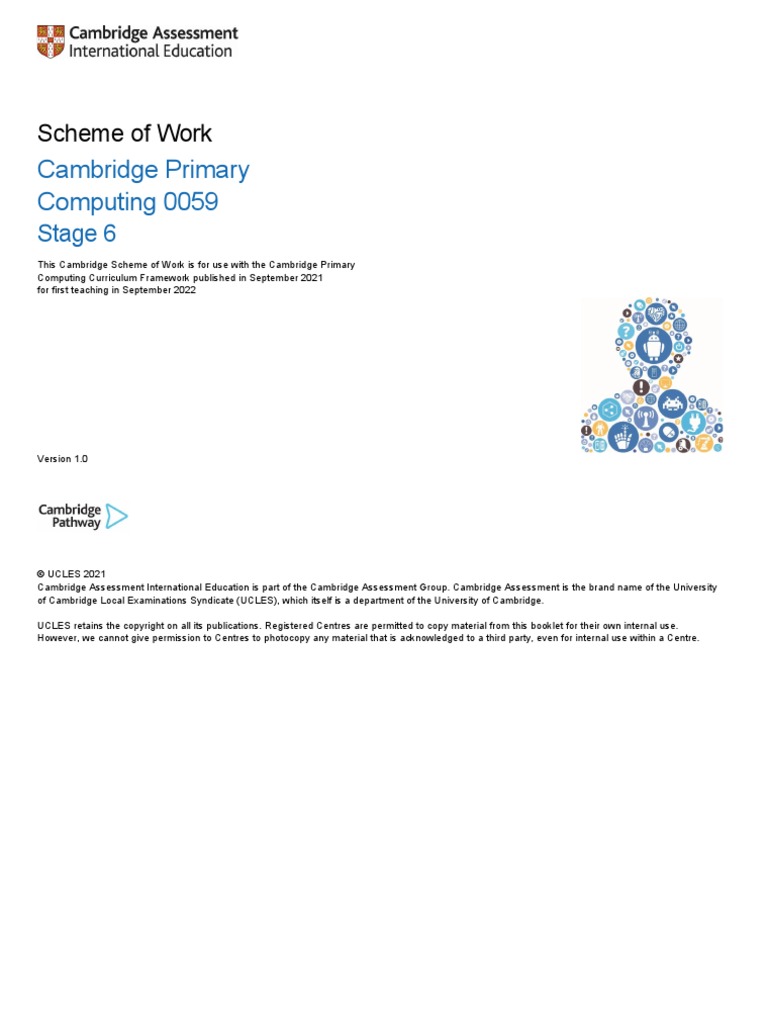 0059 Computing Scheme of Work Stage 6 v1.0 - tcm142-635622 | PDF | Programming | Computer Program