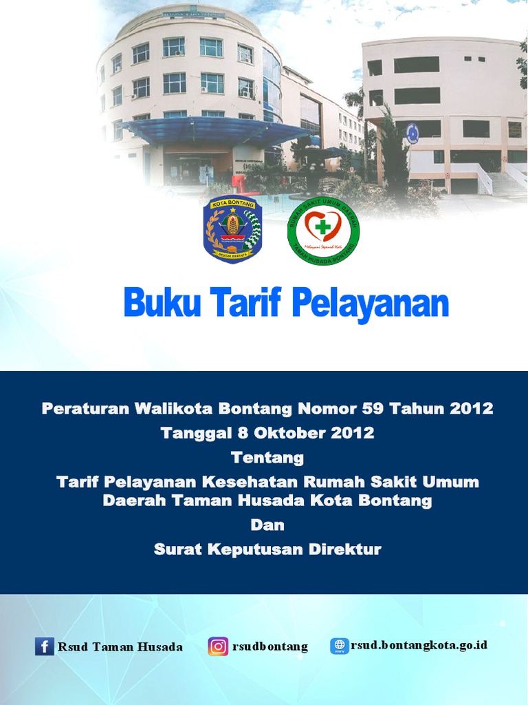 Buku Tarif Rsud | PDF