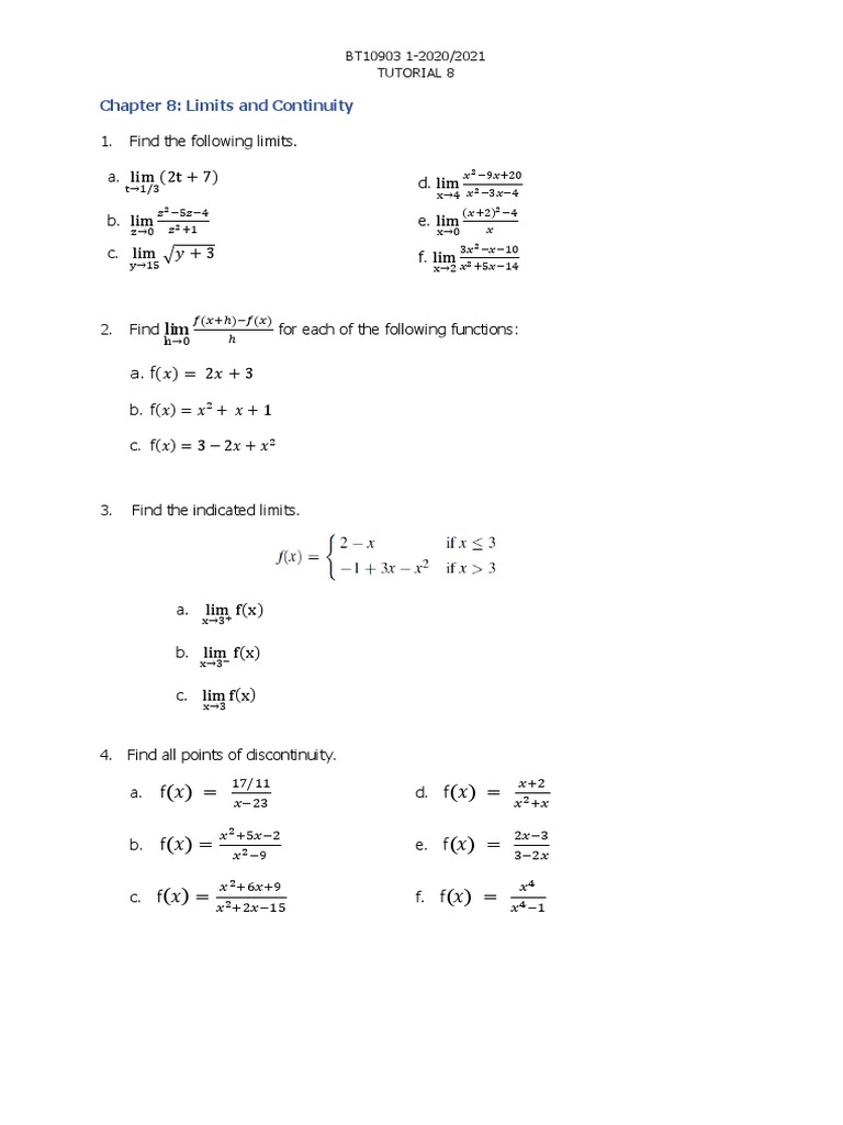 Tutorial Chapter 8 | PDF | Teaching Methods & Materials