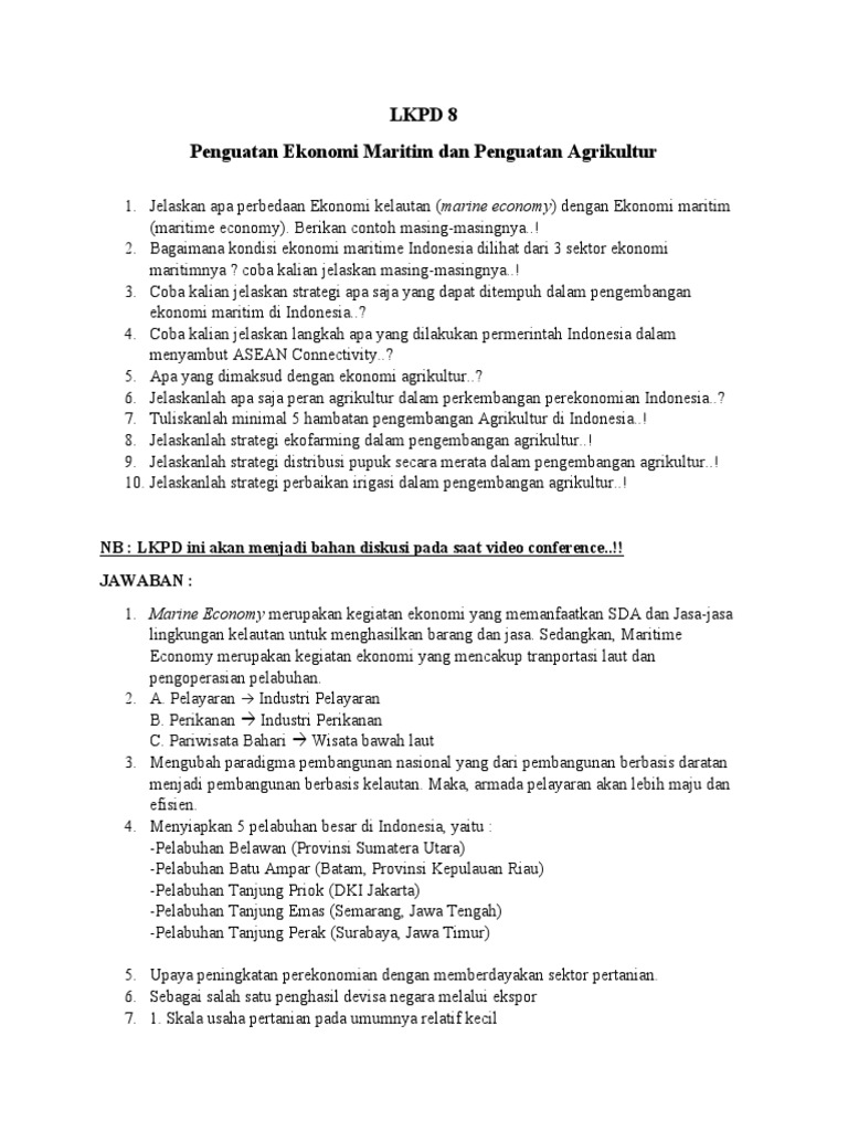 Jeffin Chow - LKPD 8 | PDF