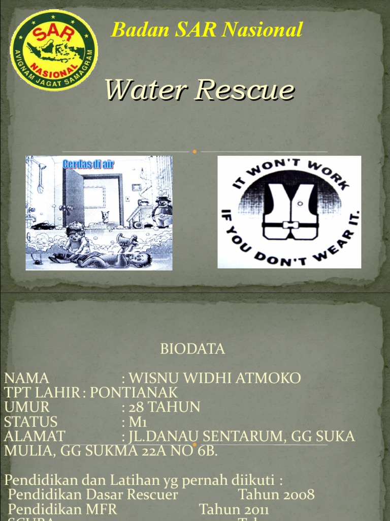Materi Water Rescue | PDF