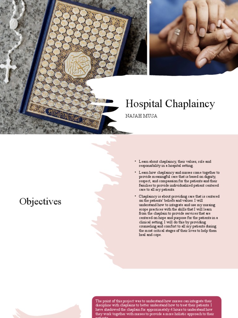 Chaplain Presentation | PDF | Chaplain | Nursing