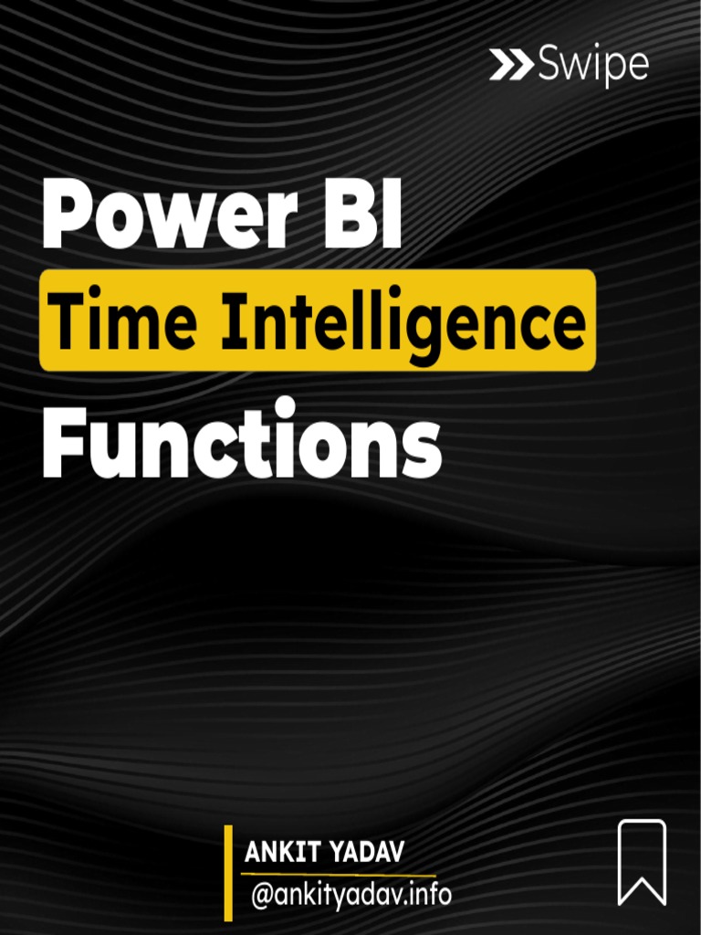 Power BI Time Intelligence Functions | PDF | Mathematics | Mathematical Analysis