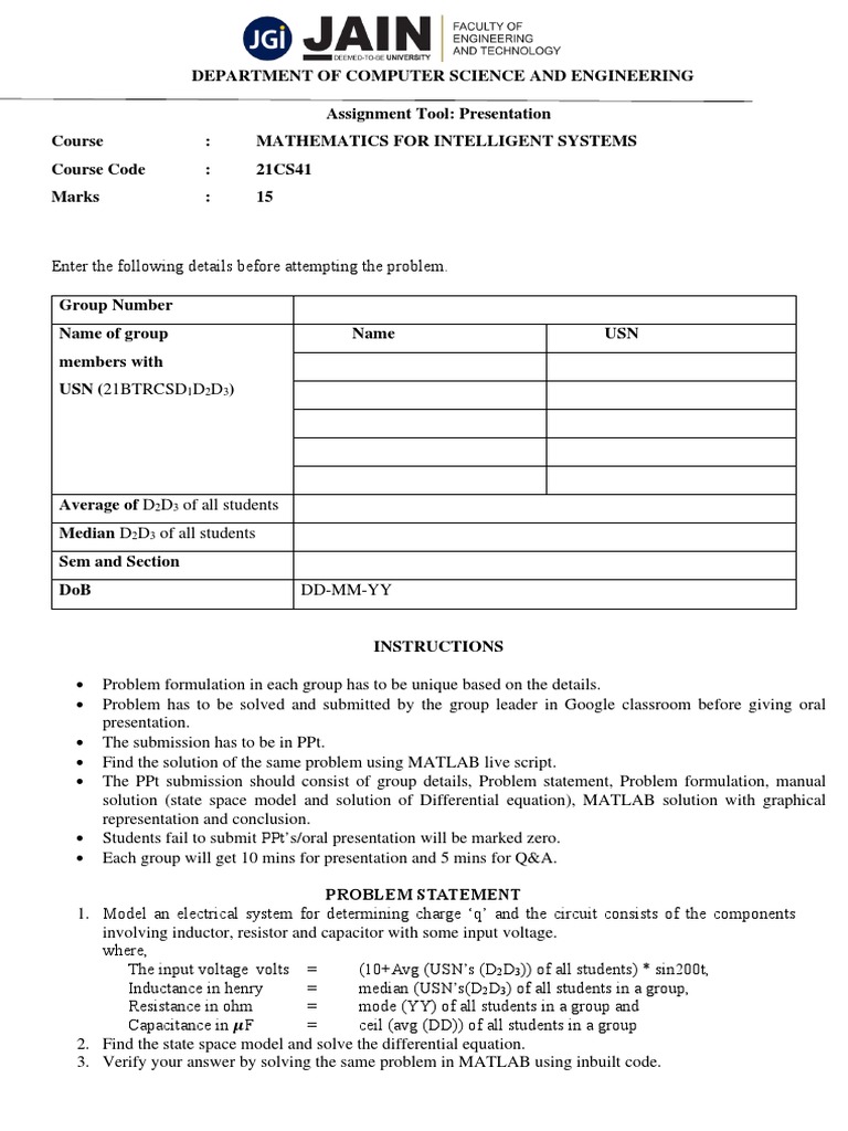 Presentation LCR Circuit | PDF | Computer Engineering | Electrical ...