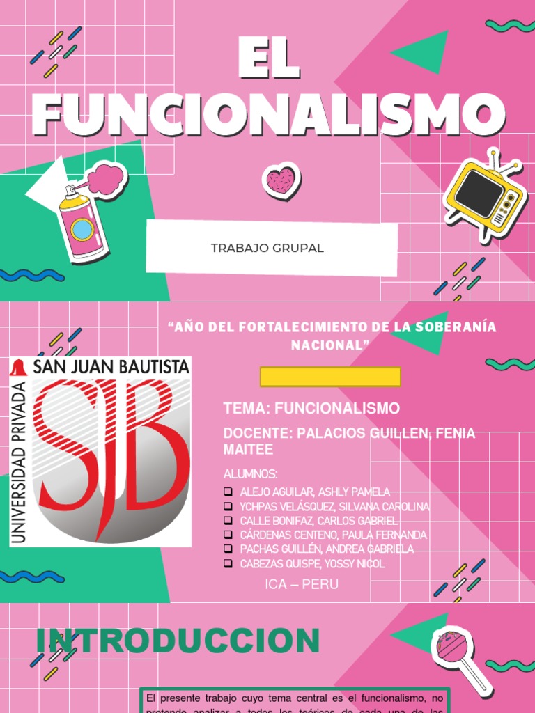 El Funcionalismo | PDF | Teoría