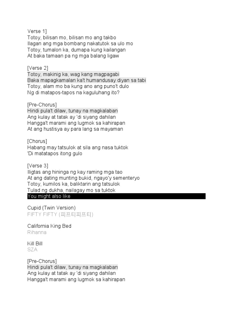 TATSULOK | PDF