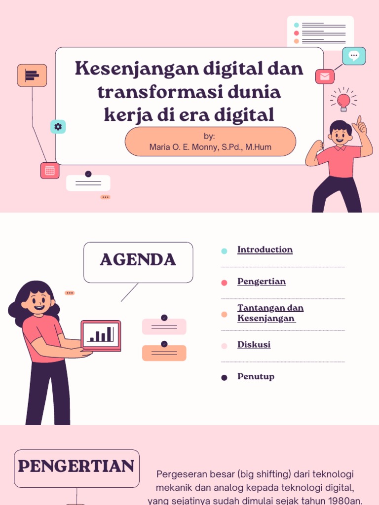 10th - Etika Profesi - Kesenjangan Digital Dan Transformasi Dunia Kerja Di Era Digital | PDF