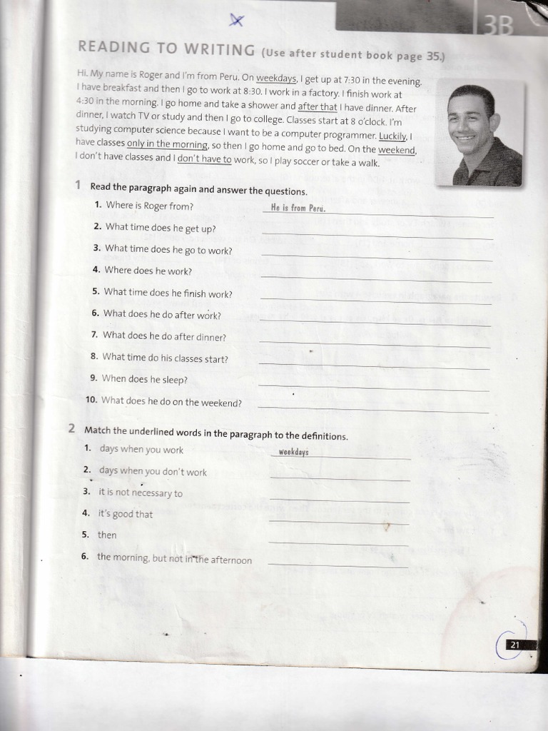 Reading Daily Routine | PDF