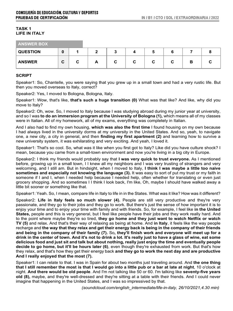 In B1 Cto e Sol 22 | PDF | Vincent Van Gogh