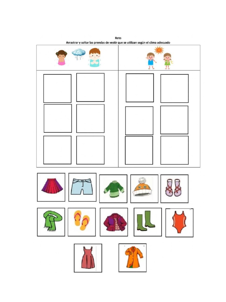 Clasificacion de Prendas de Vestir | PDF