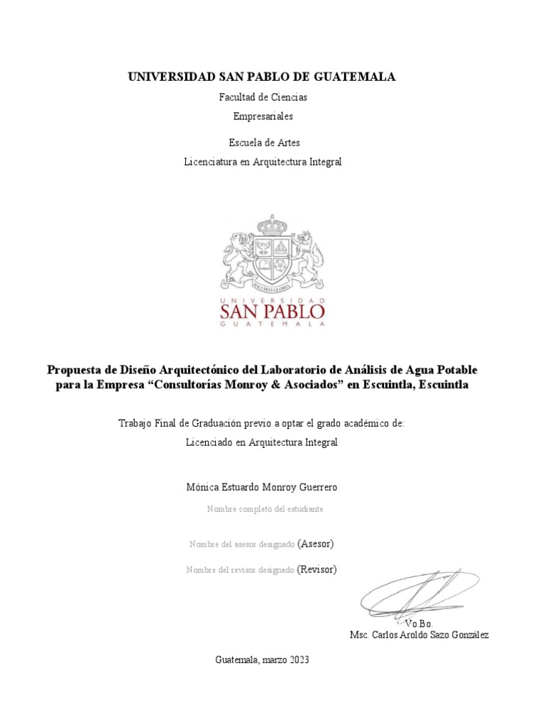 ANTEPROYECTO MONICA MONROY ARQUITECTURA INTEGRAL - Mónica Estuardo ...