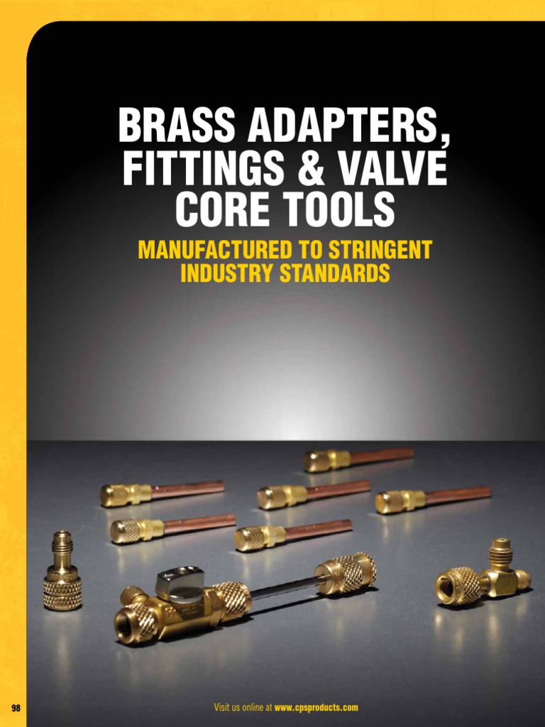 Adaptador Bronce Ad87b CPS Catalogo | PDF | Equipment | Machines