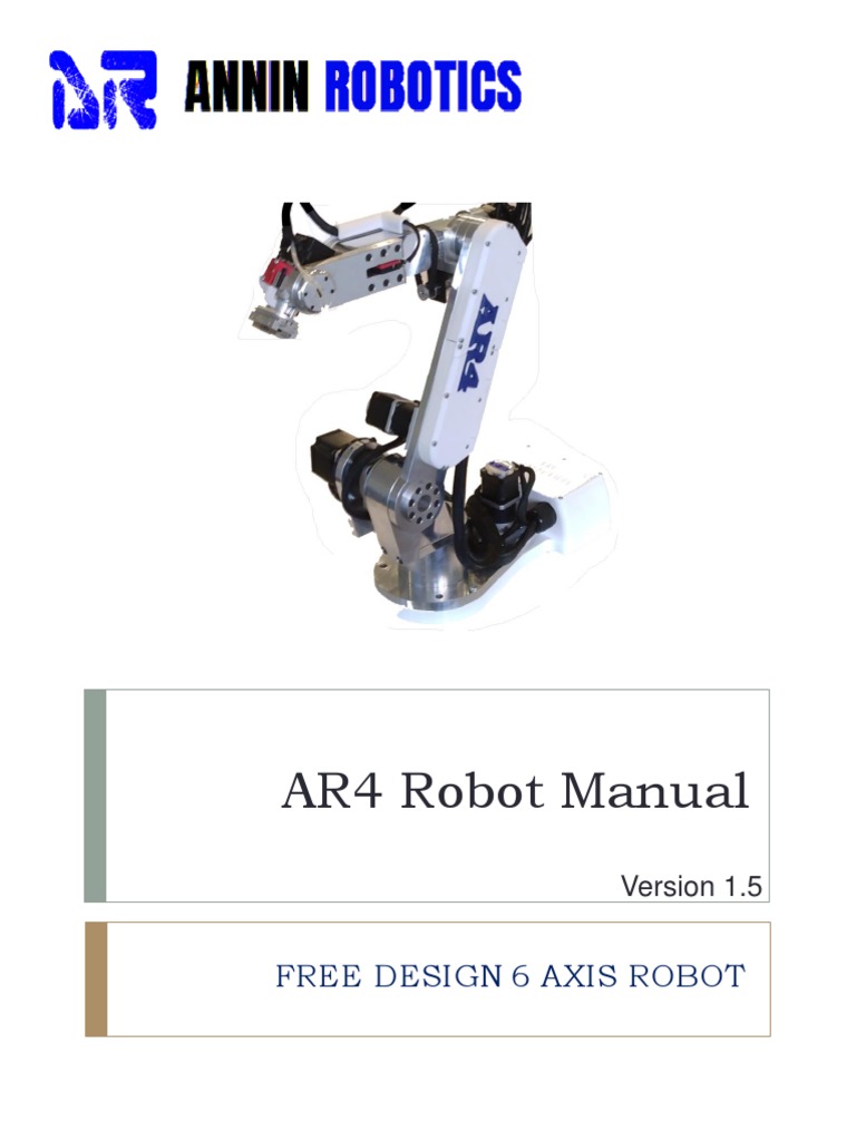 AR4 Robot Assembly and Safety Guide | PDF | Wire | Screw