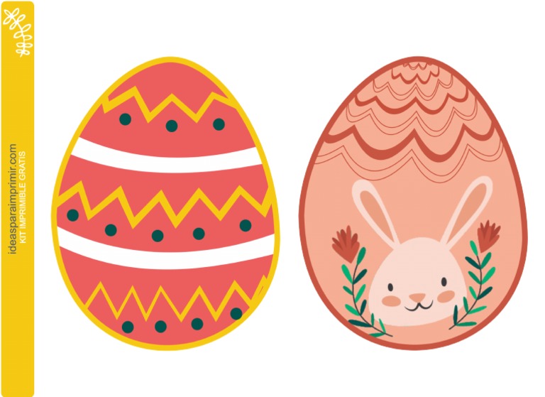 Kit Pascua Pistas Busqueda Tesoro Huevos 1 PDF | PDF