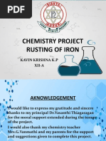 Integrated Science Rusting Nail Project | PDF | Rust | Iron