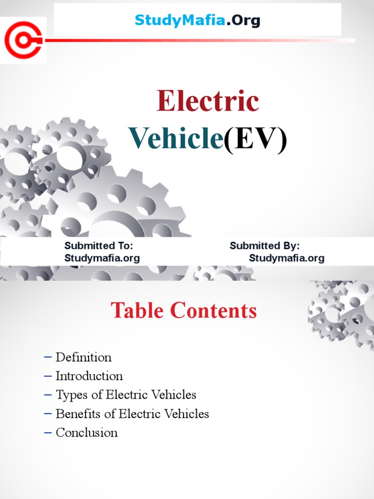 Electric: Vehicle | PDF | Electric Vehicle | Plug In Hybrid
