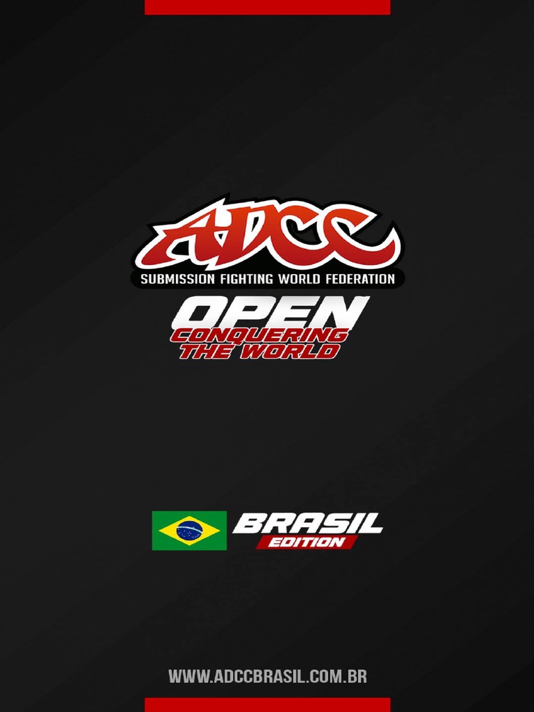 Adcc Open Brasil Regras | PDF