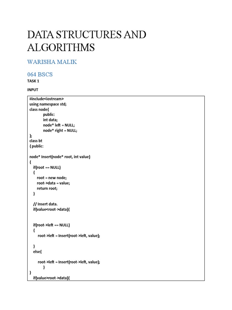 Dsa Lab 11 064 | PDF | Computer Programming | Software Engineering