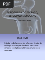 Exame de Esofagografia com Contraste | PDF | Vômito | Esôfago